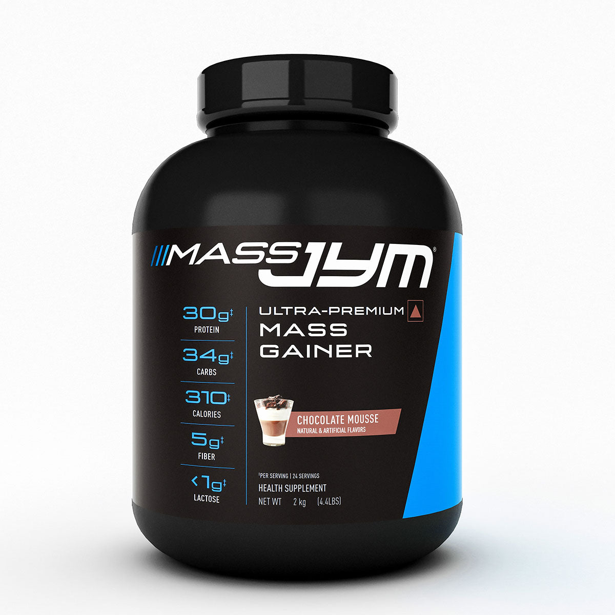 MASS JYM Ultra-Premium Mass Gainer (310 Calories, 34g Carbs, 30g Prote ...